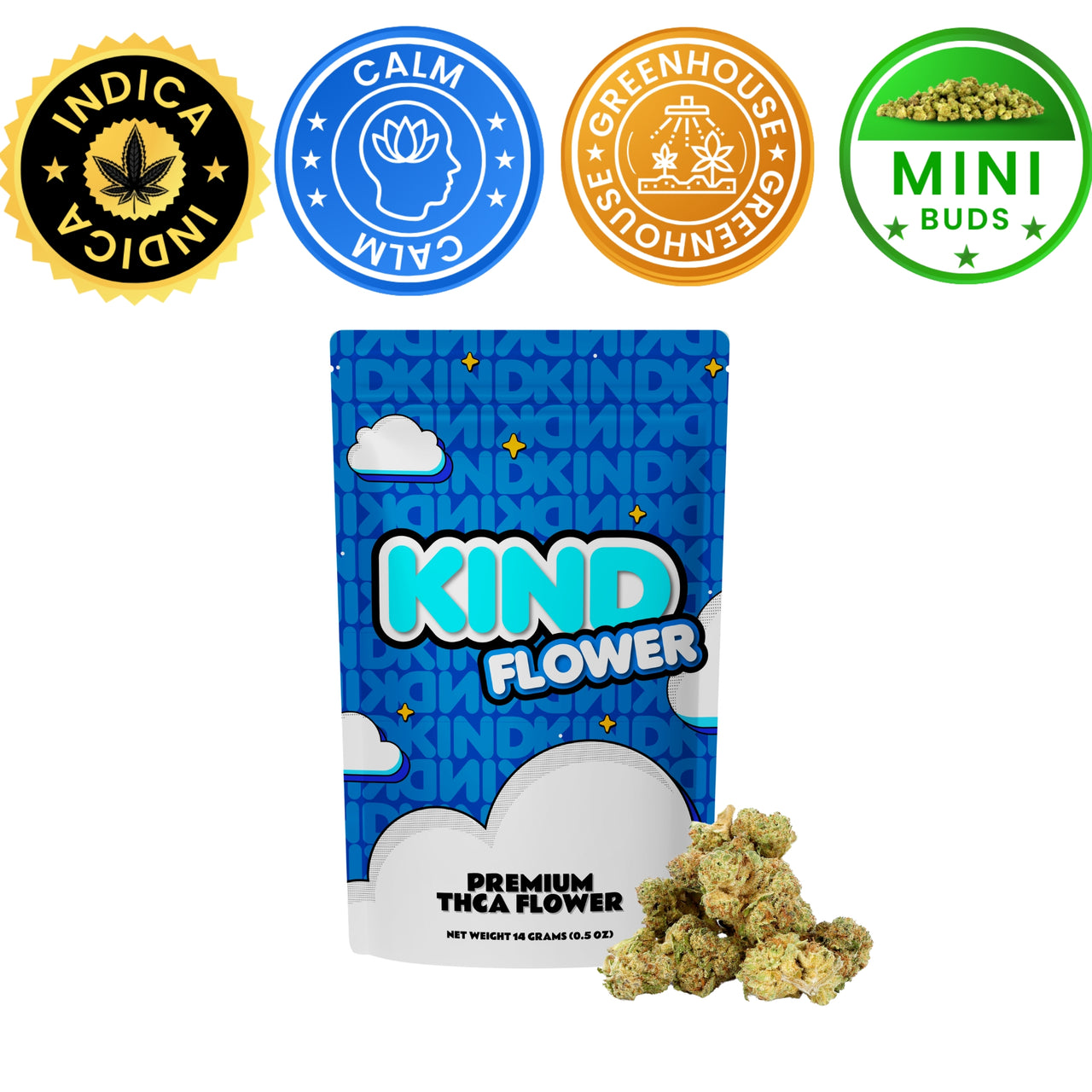 Raspberry Kush - 28 Grams - Minis (Indica) – Smoke Kind