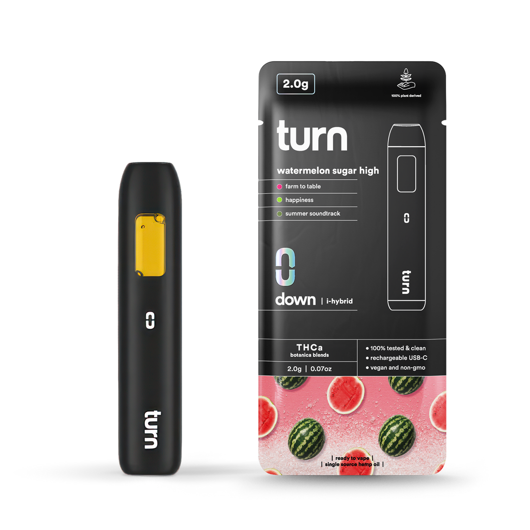Turn - 2G THCa Watermelon Sugar - Hybrid – Smoke Kind